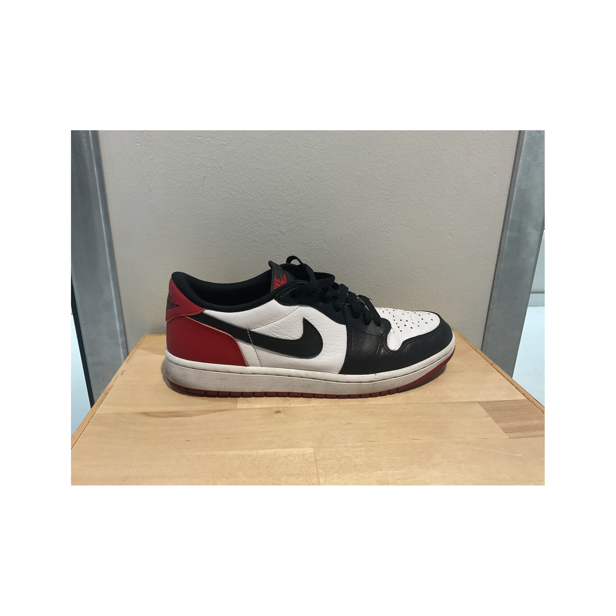 Pre-Owned Air Jordan 1 Low 'Bred Toe'